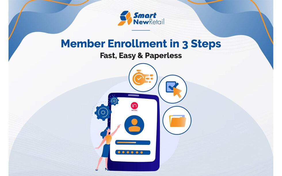 Member Enrollment in 3 Steps